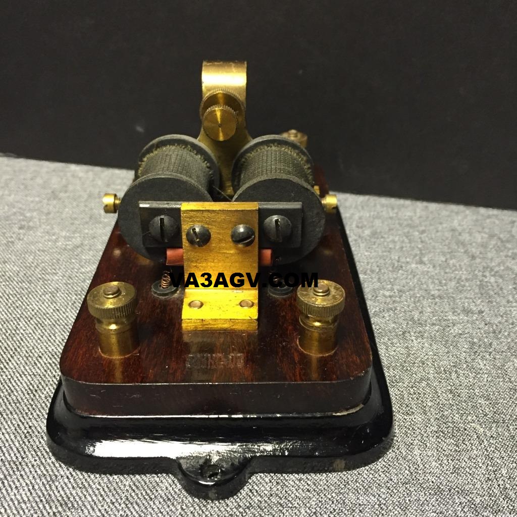 Morse Code CW Key Telegraph (Straight) : Telegraph Key Sounder Railroad ...