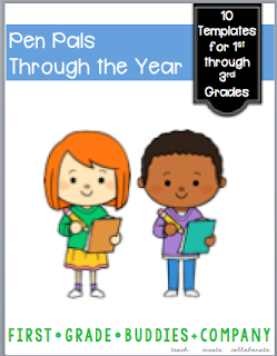 Pen Pals Through the Year | First Grade Buddies
