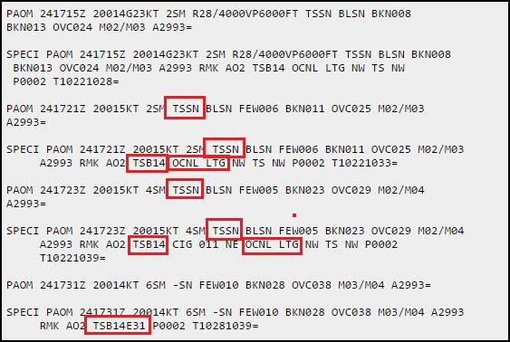 Deep Cold: Alaska Weather & Climate: Thunder Snow in Nome