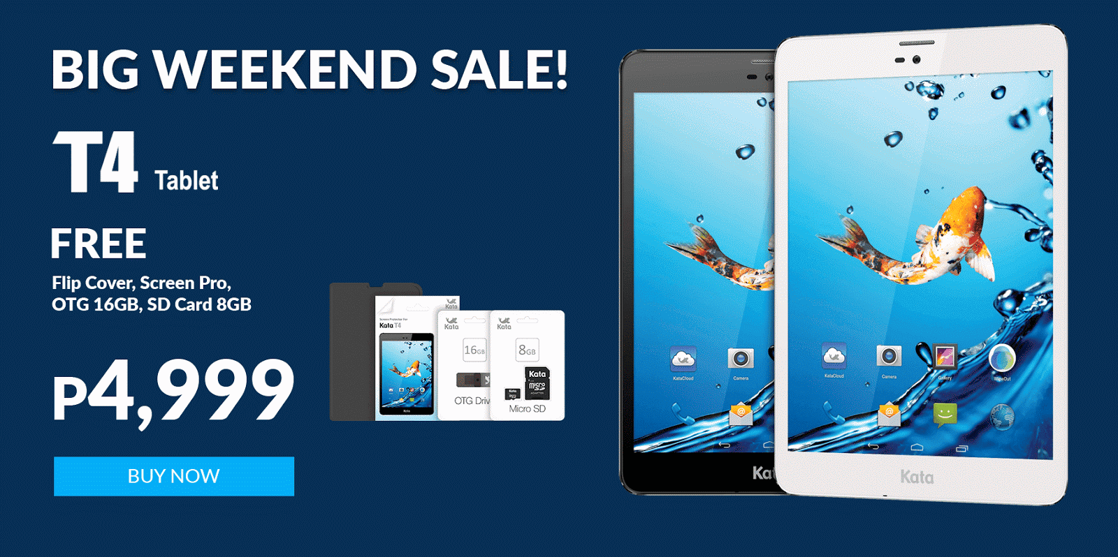 Kata T4 Tab Goes On Sale For 4999 Pesos With Tons Of Freebies This Weekend!