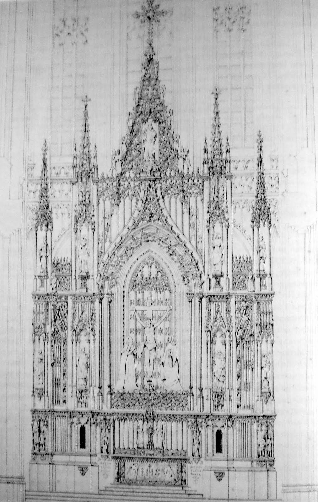 New Liturgical Movement: The High Altar in the Abbey of Our Lady of ...