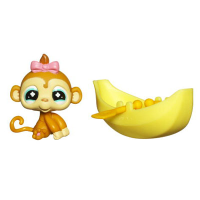 Littlest Pet Shop Portable Pets Monkey (#811) Pet | LPS Merch