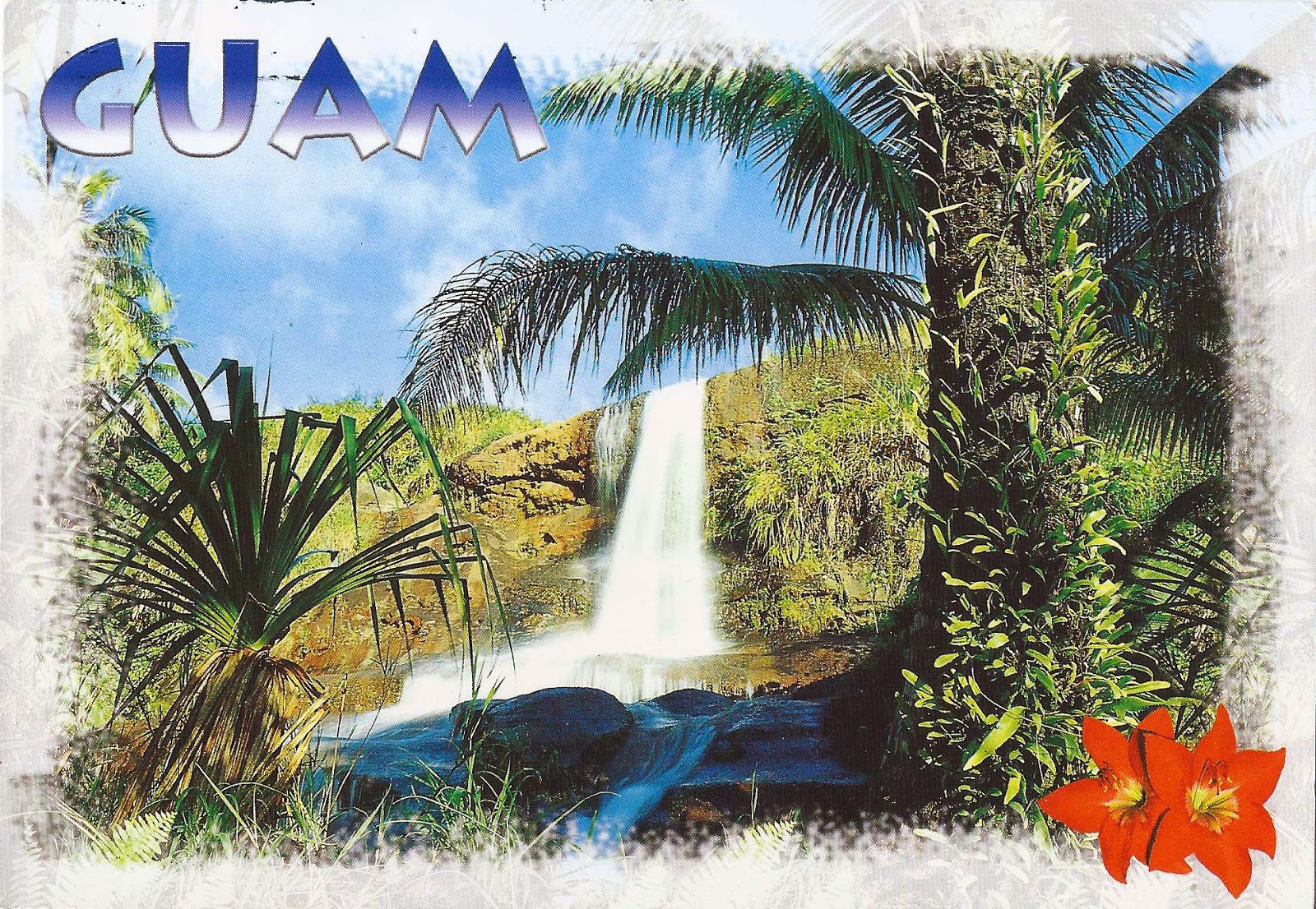 A Journey of Postcards: Fintassa Falls | Guam