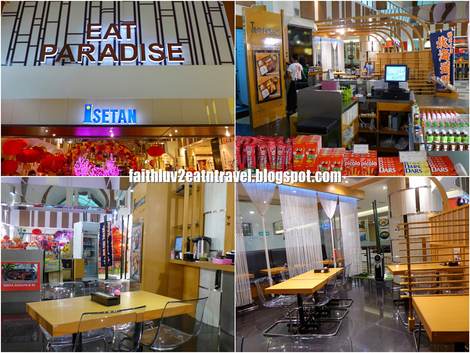 Faith Luv 2 Eat N Travel : Japanese Food at 'Senya Dining' @ Isetan ...