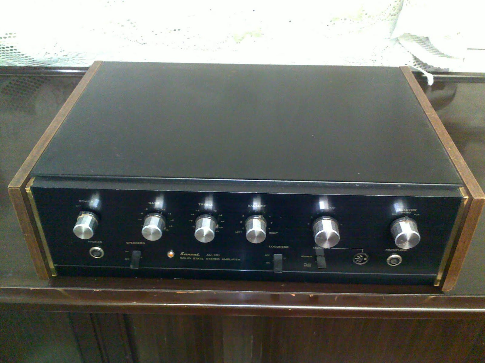 Audio Lawas: Sansui Solid State Stereo Amplifier AU-101 ...... VINTAGE