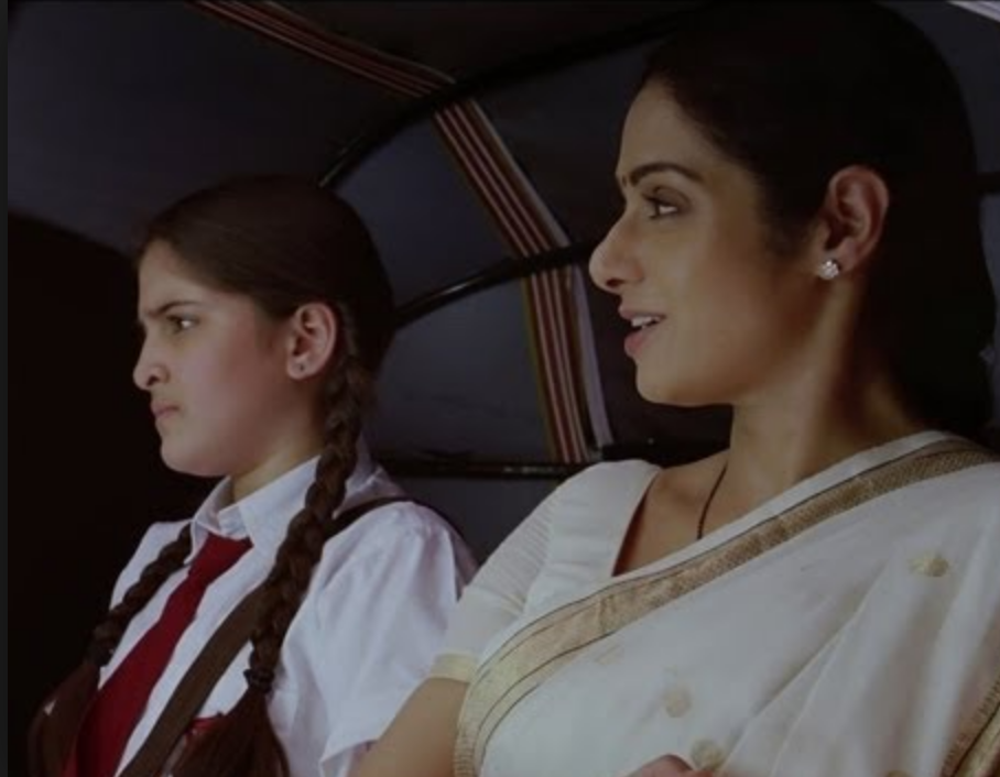 Sridevi: Sridevi with her English Vinglish kids