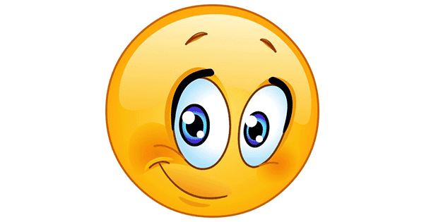 Bashful Smiley | Symbols & Emoticons