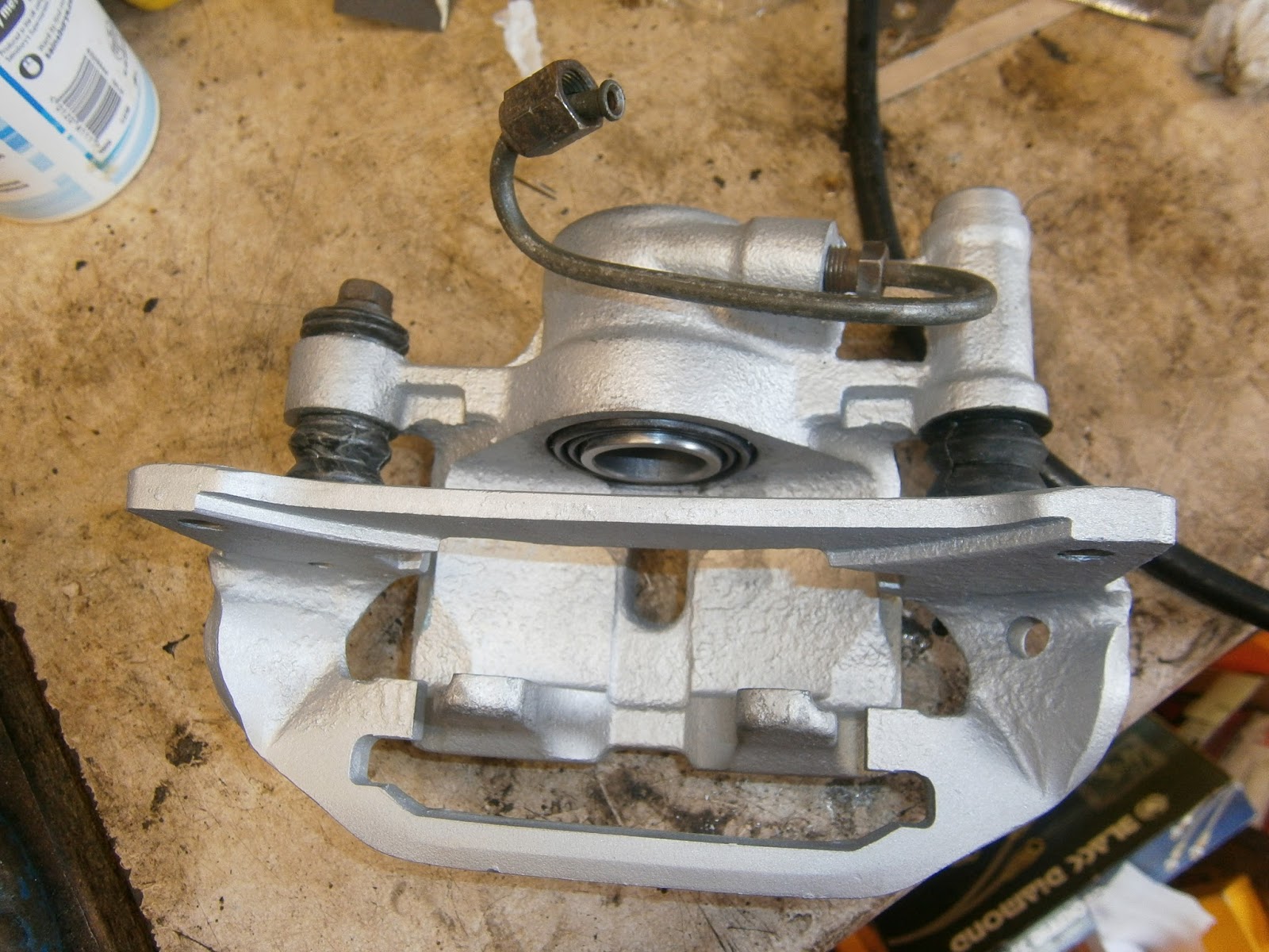Lotus Excel Restoration: Refurbishing the Rear calipers and discs ...