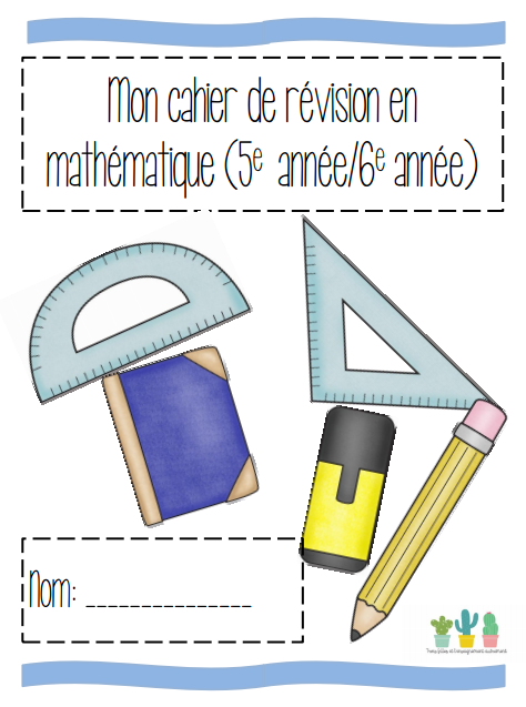 Trois filles et l'enseignement autrement: Cahier de révision en ...