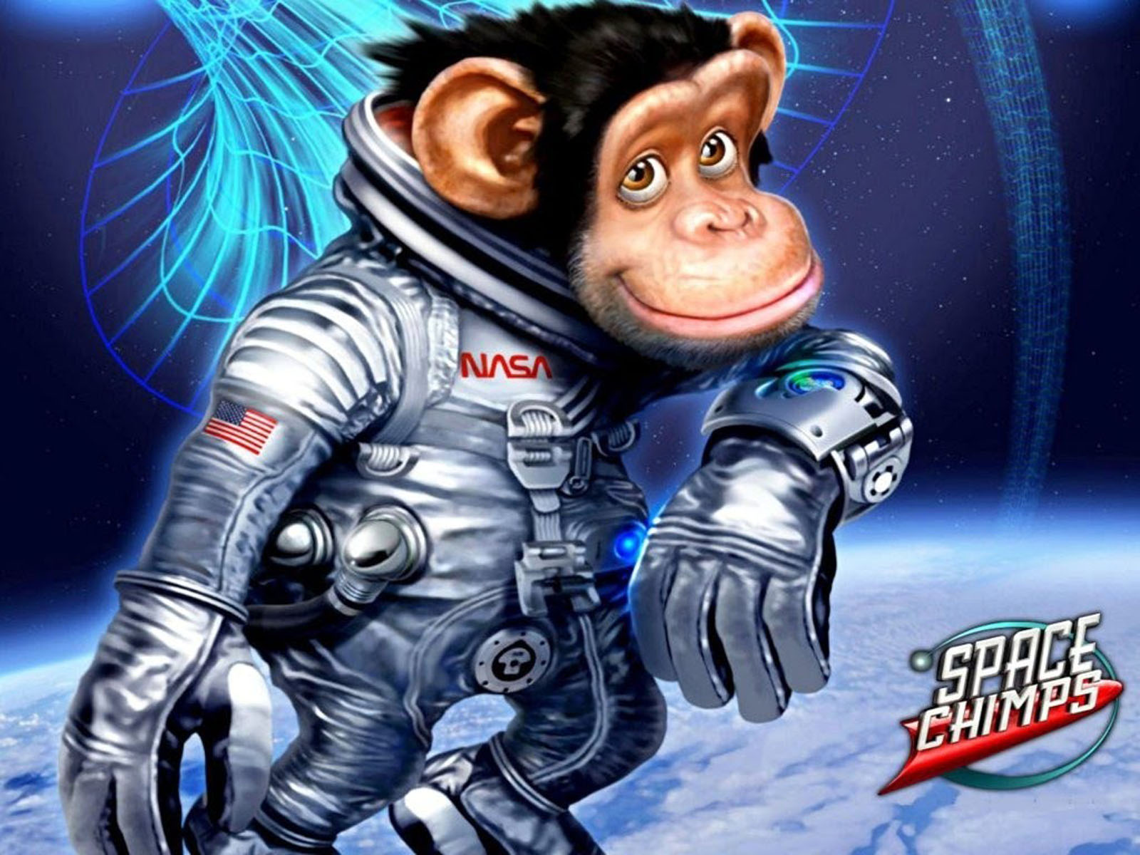 wallpaper: Space Chimps Wallpapers