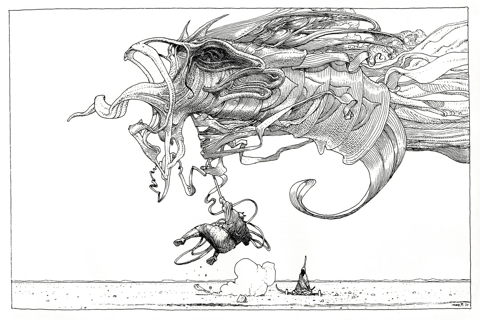 A Wolf Illustrations Blog: Moebius (Jean Giraud) 1938-2012
