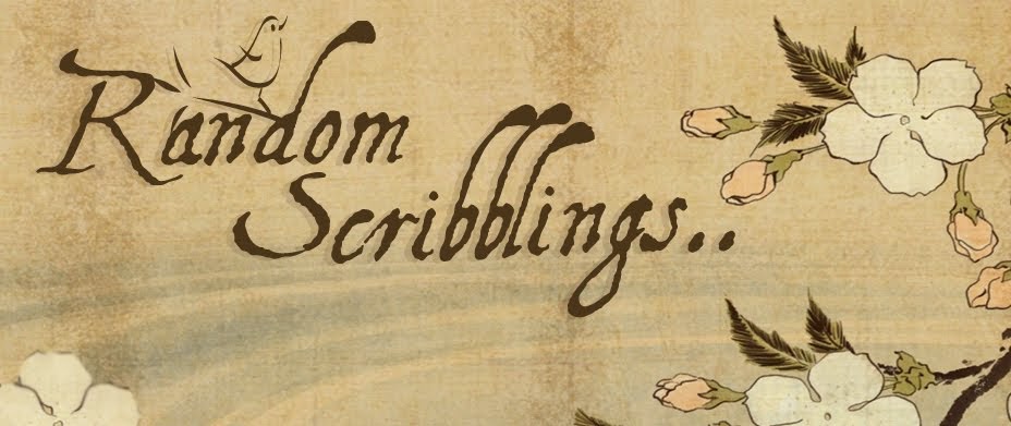 Pilgrim Scribblings: Random Scribblings...Catching Up