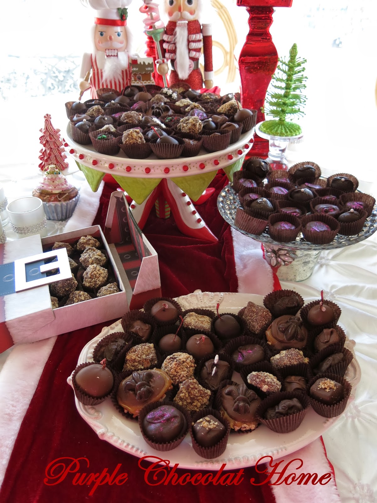 It's A Chocolate Festival - Dipping Chocolates - Purple Chocolat Home