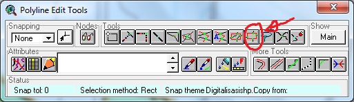 Membuat Polygon Dengan Polyline | InfoneRoy