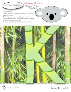 Glimmercat Education: K is for Koala