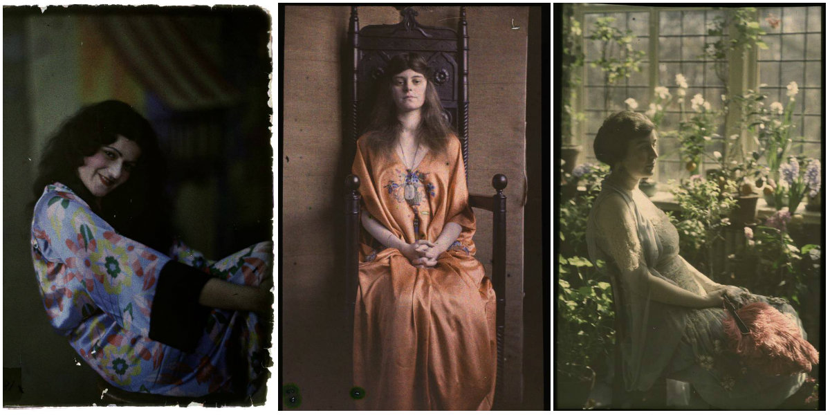 Early Color Portrait Photography From the 1910s ~ Vintage Everyday