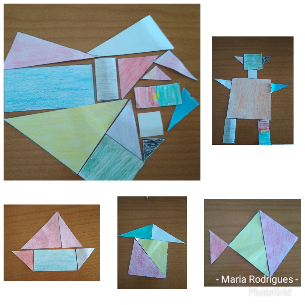 Construções com figuras geométricas