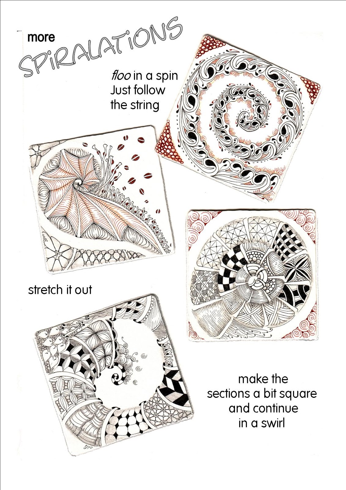 Shelly Beauch: A Zentangle Spiral Guide