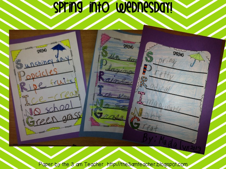 Stellar Students: Five For Friday!! and a FREEBIE