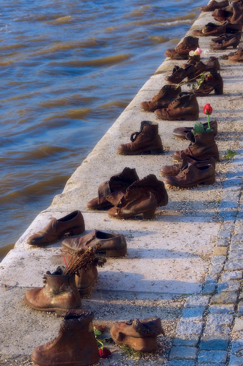 Shoes on the Danube Promenade