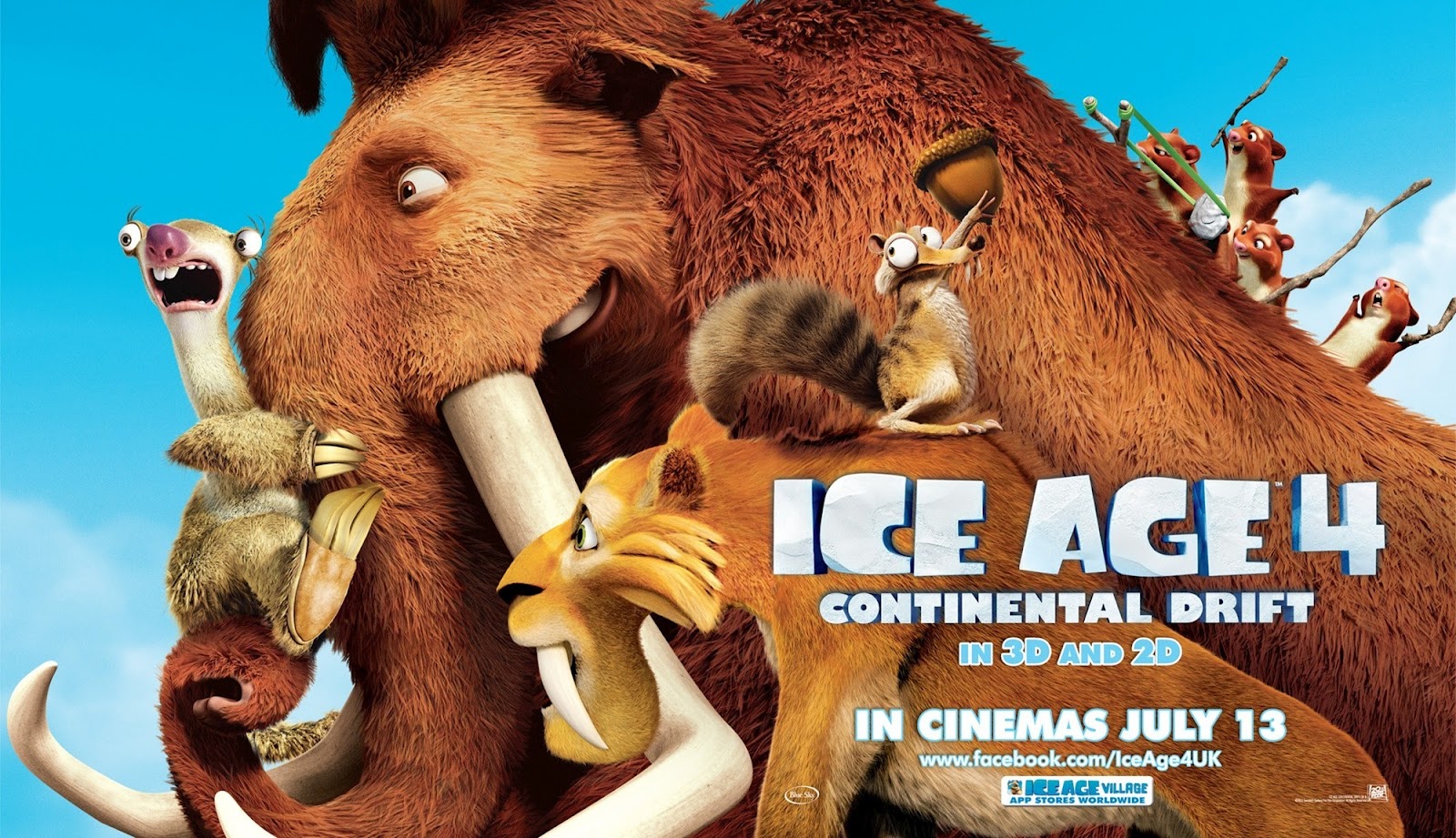 Ice Age: Continental Drift Movie Wallpapers - Wallwoods