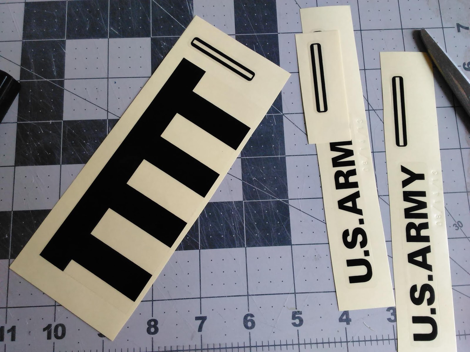 The Rocket N00b: Applying Self-Adhesive Decals - or - Sticking Stickers ...