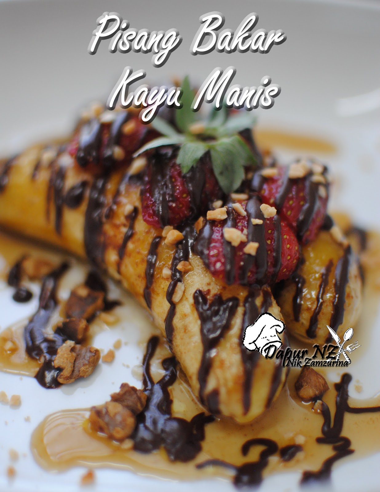 Dapur NZ ***: Pisang Bakar Kayu Manis