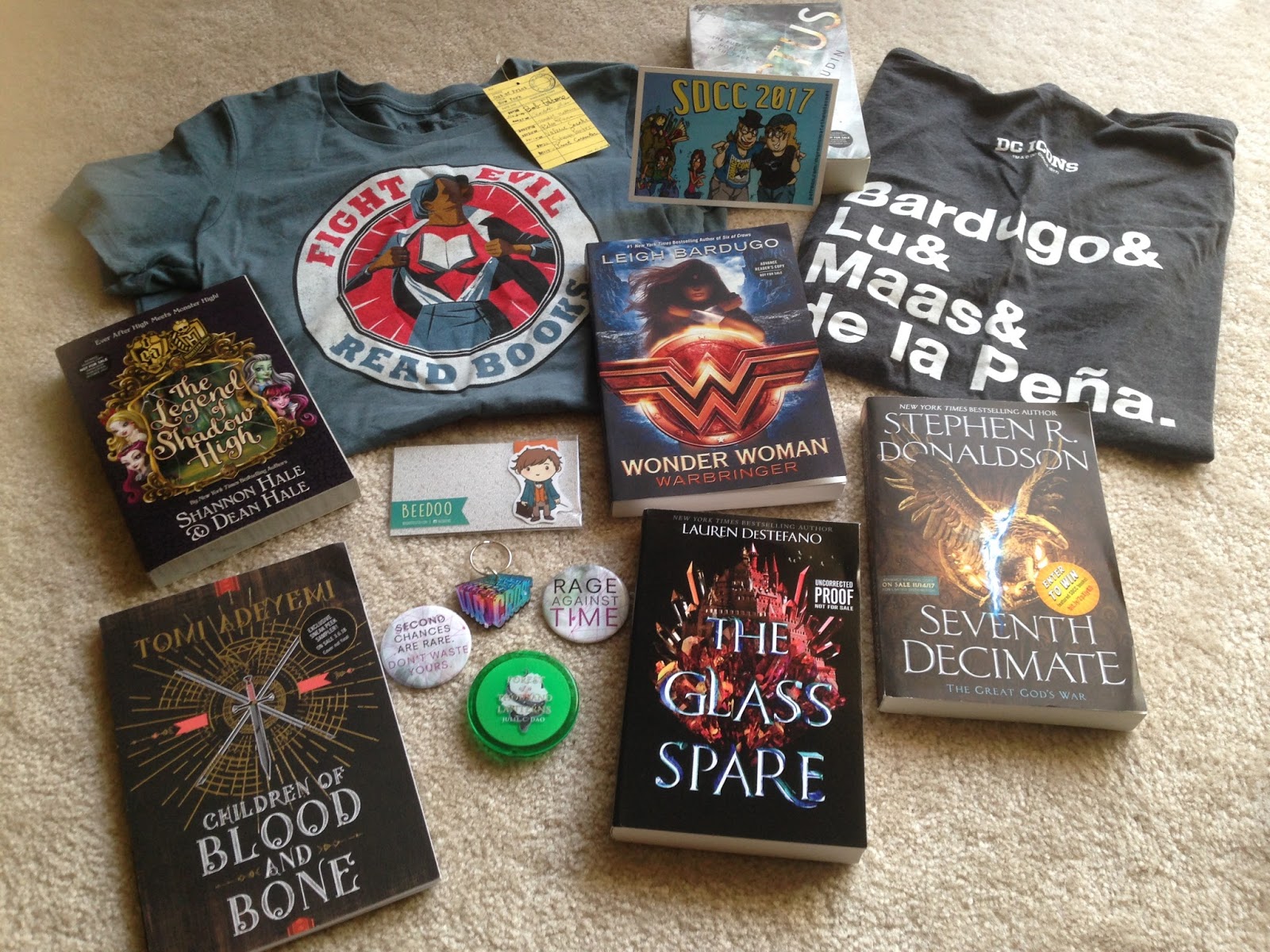 San Diego Comic Con 2017 Review and GIVEAWAY | Book Nerds Across America