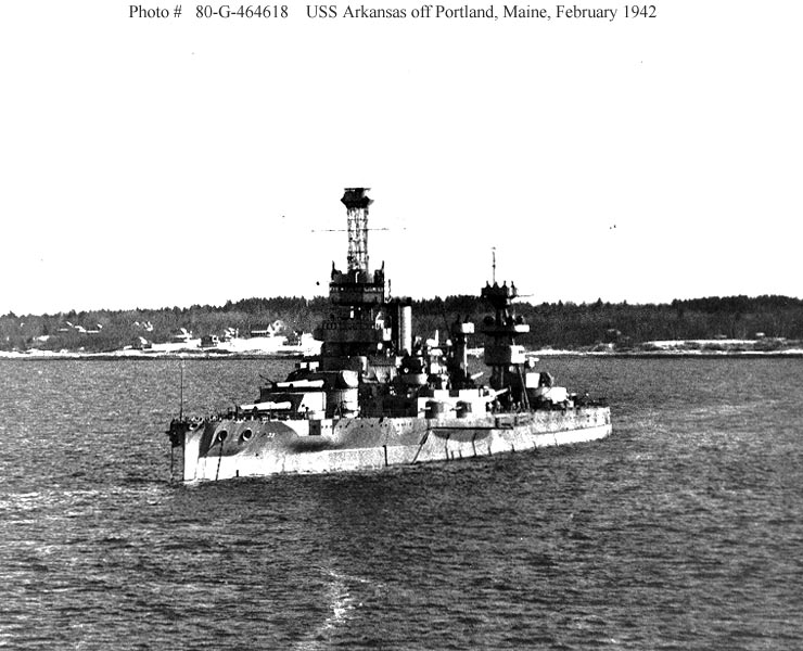 Naval Warfare: USS Arkansas (BB-33)