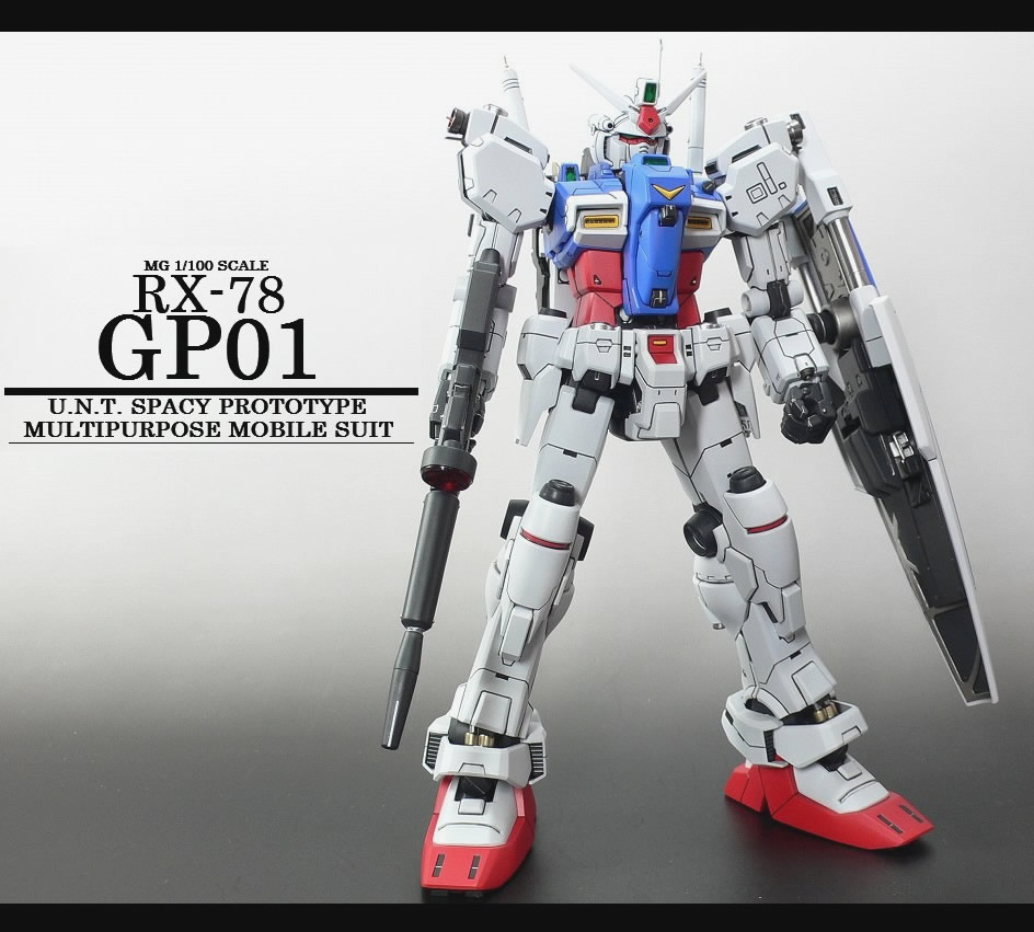 GUNDAM GUY: MG 1/100 RX-78 GP01 Gundam - Customized Build