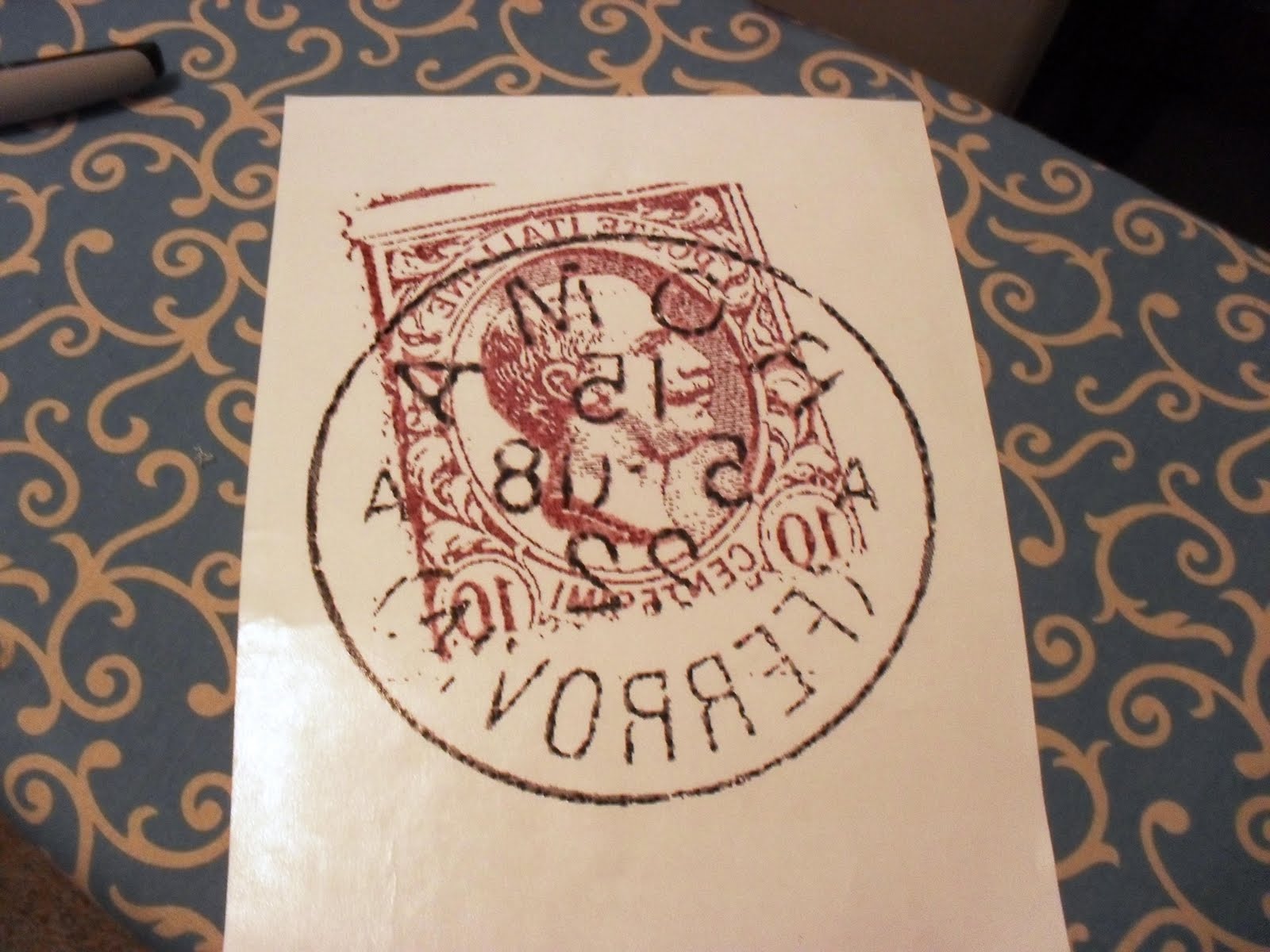 Home Frosting: Transfer Images Using Freezer Paper