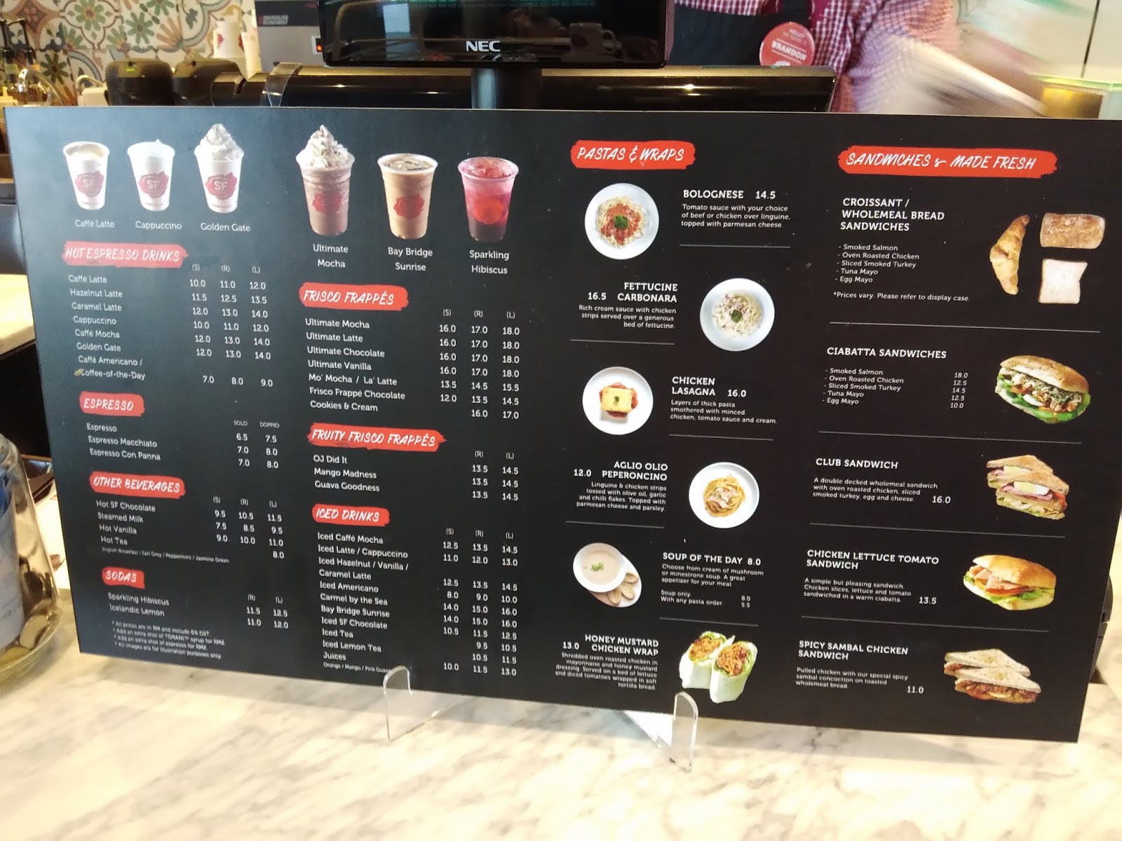 My Life & My Loves ::.: San Francisco Coffee @ Melawati Mall