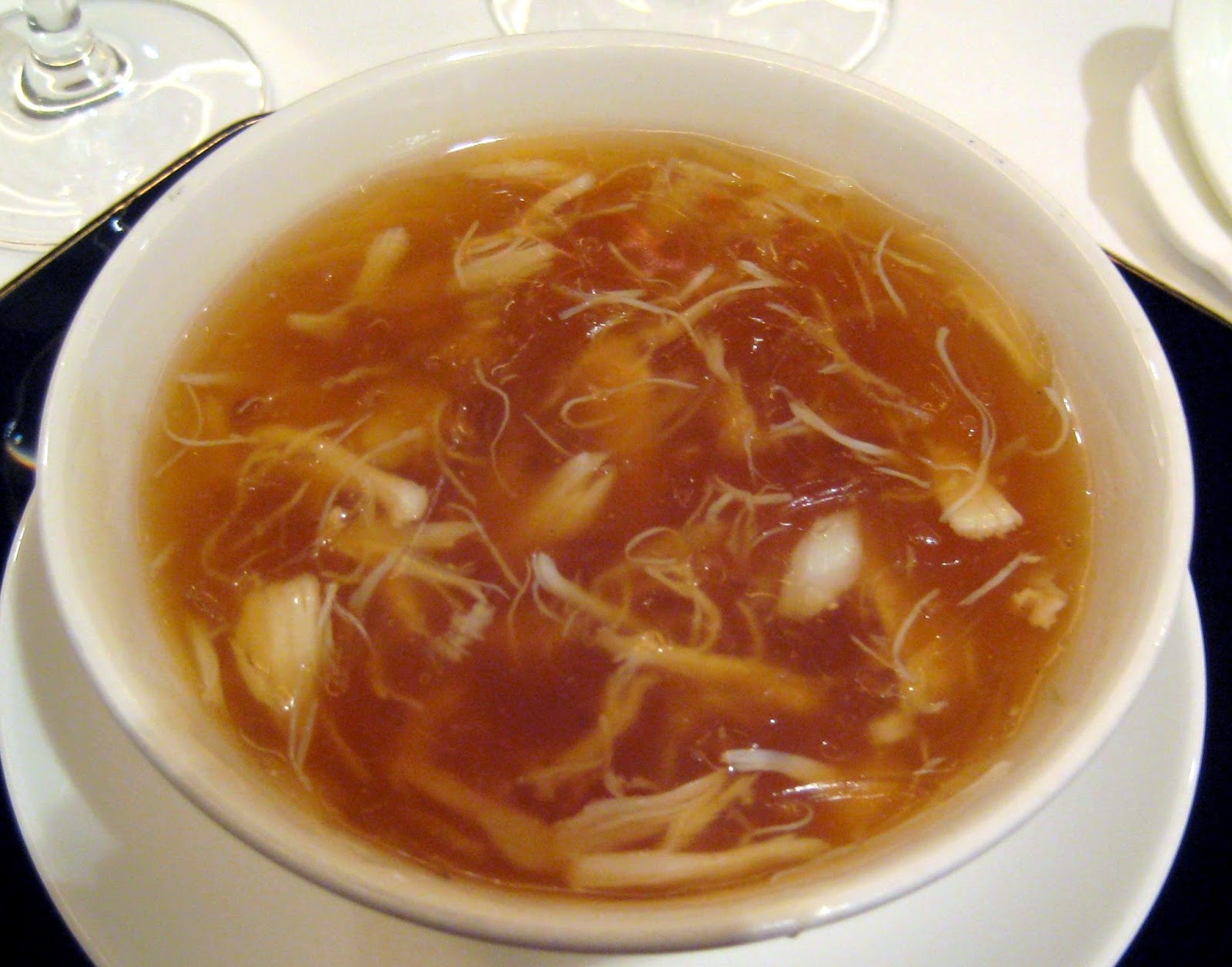 Observations in an undemocratic world: Shark fin soup