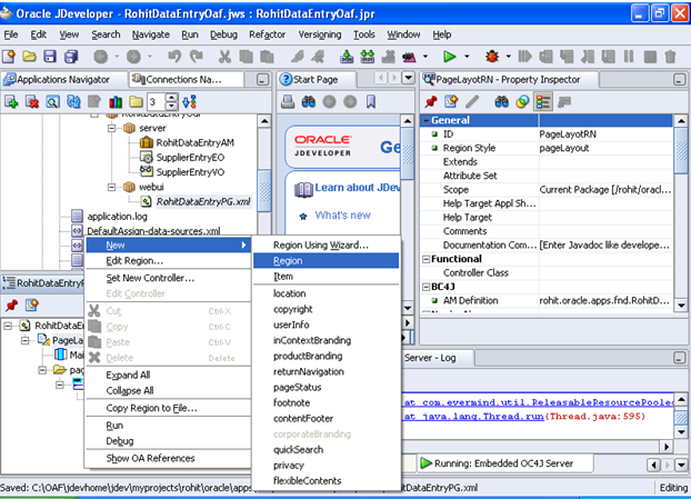 Oracle Application's Blog: How to insert multiple rows in oaf