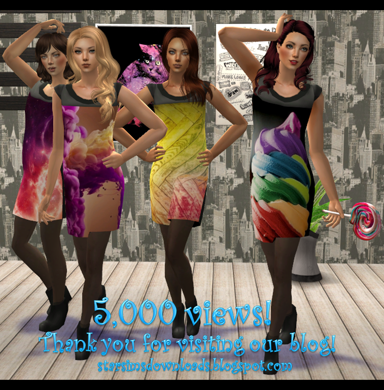 Star Sims ★: 5,000 views on Star Sims!
