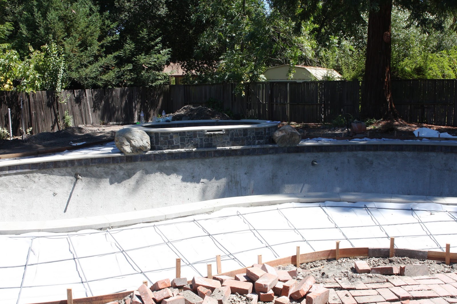 Swimming Pool Renovation Update - Simply Organized