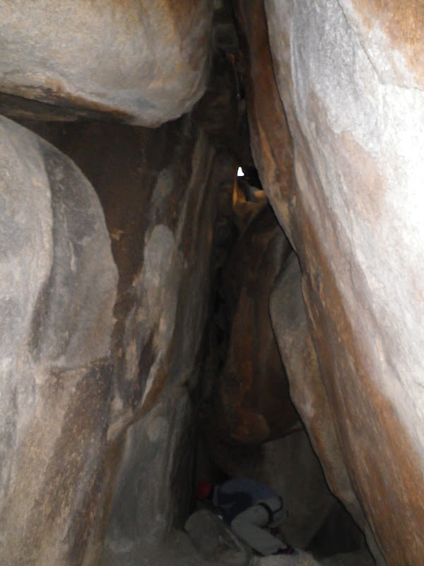 David Stillman: "Chasm of Doom" cave system, Joshua Tree National Park