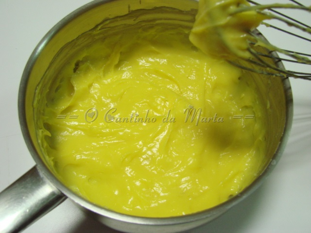 O Cantinho da Marta: Creme de Pasteleiro Passo-a-Passo