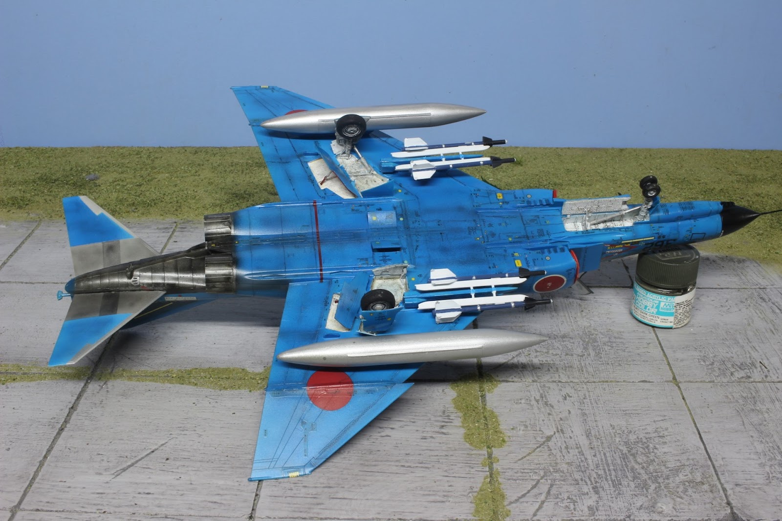 Maquette du F4 EJ Phantom II d’Hasegawa au 1/48. | Rony La Maquette