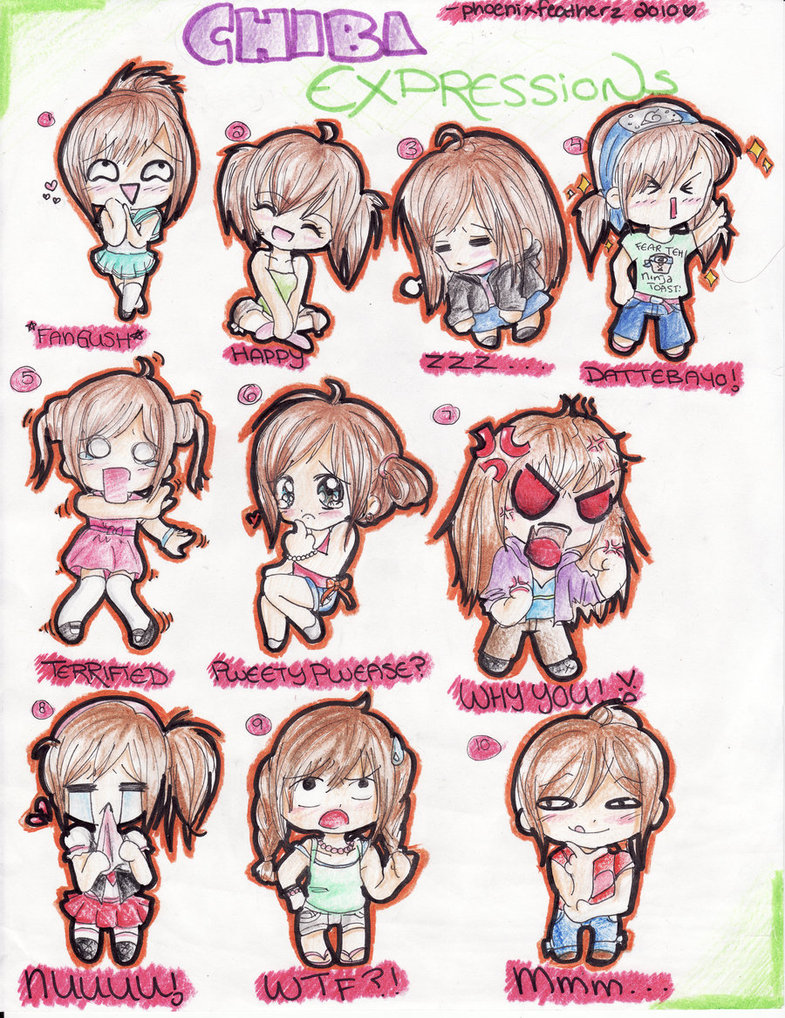 welcome everyone!: how to draw chibi (example)