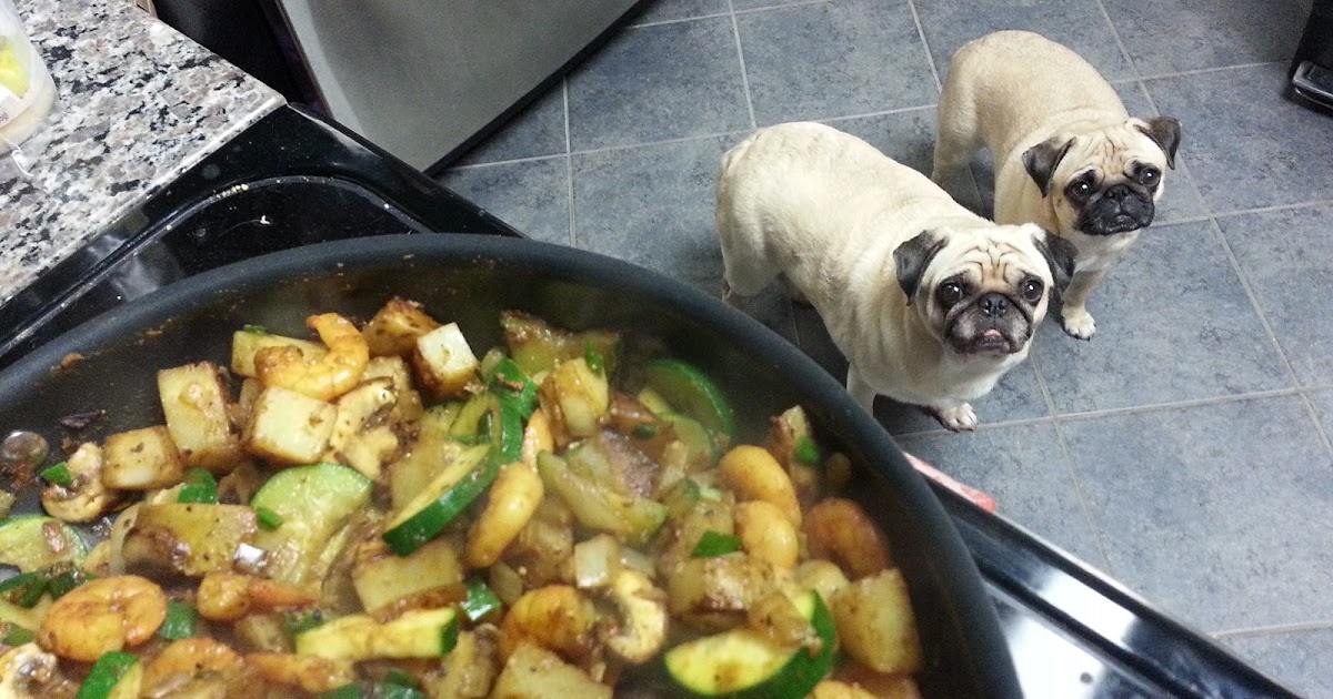 Grubbin' Pugs: Curry Shrimp and Potatoes
