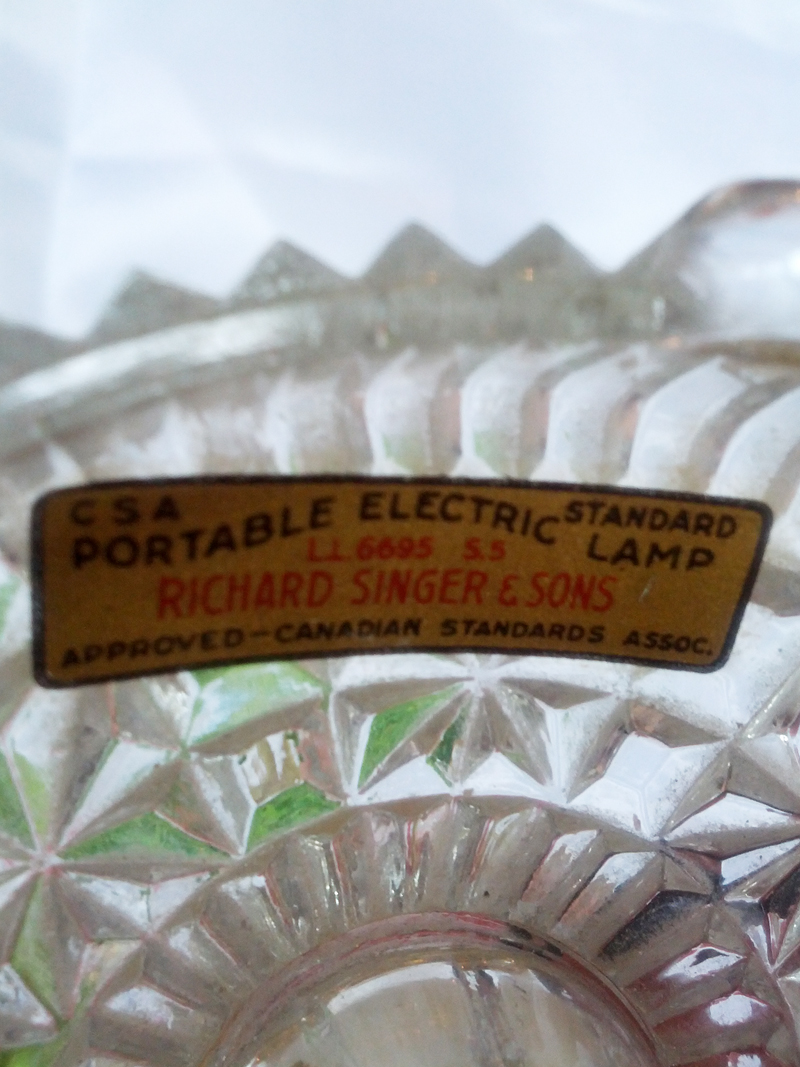 Custom Antiques: Coco Pot ~ Floral Lamps ~ Typewriter