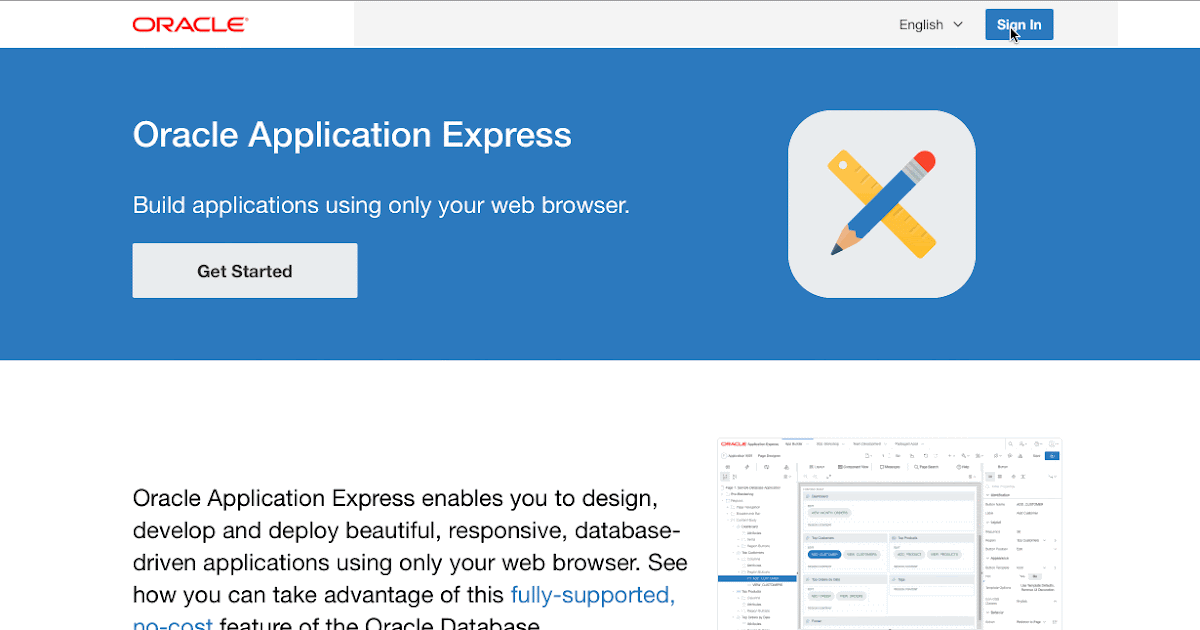 Dimitri Gielis Blog (Oracle Application Express - APEX): Set up an APEX development environment