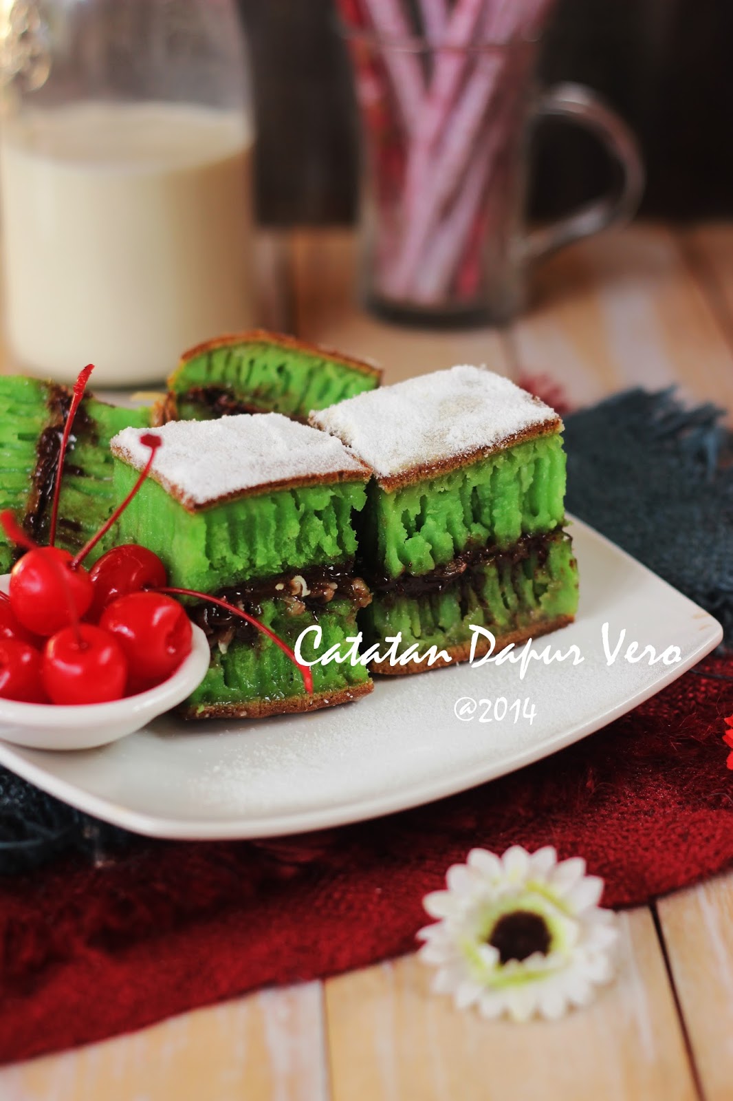 Catatan Dapur Vero: MARTABAK MANIS PANDAN