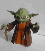 Star Wars : Clone Wars - Yoda Paper Model | Paperized Crafts