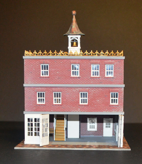 Nirvana Valley Model Railroad: Fire Station, HO Scale Model with 3d ...