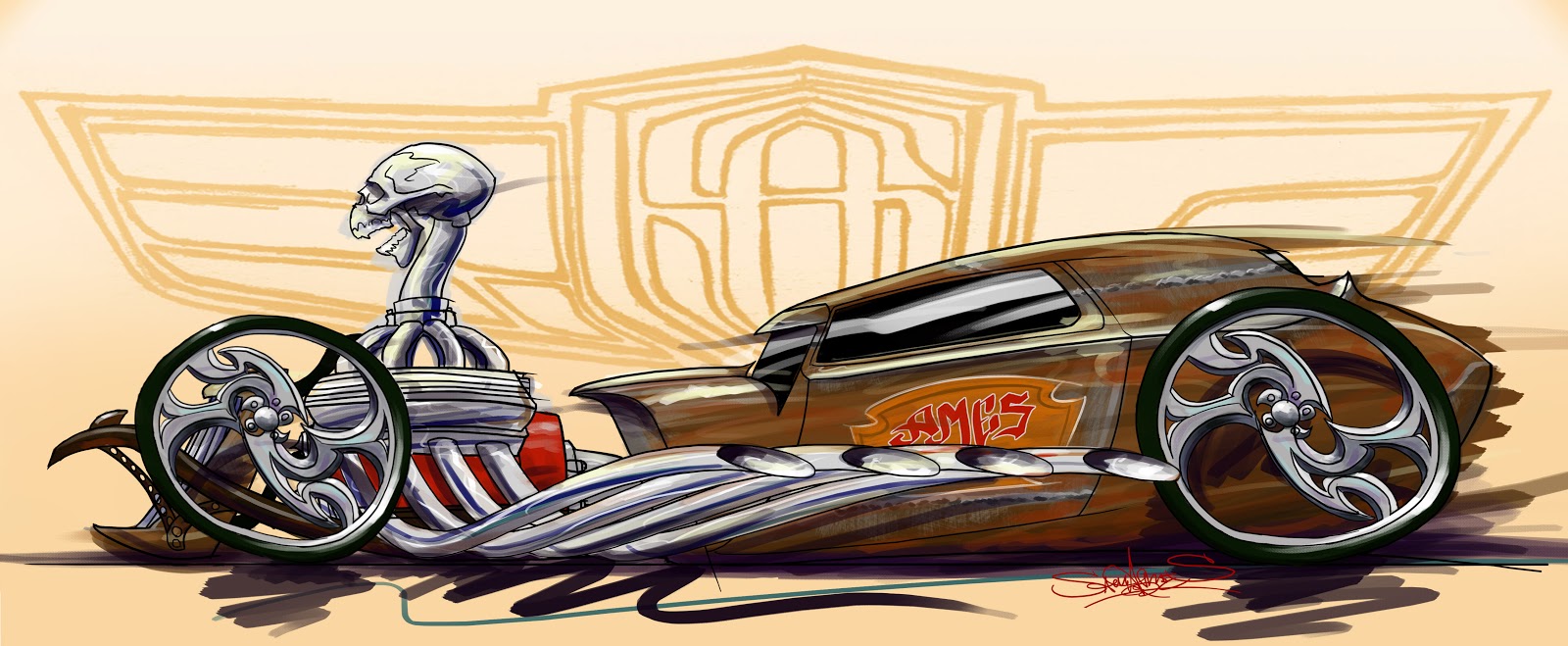 SAM AMES: Digital Painterly Style