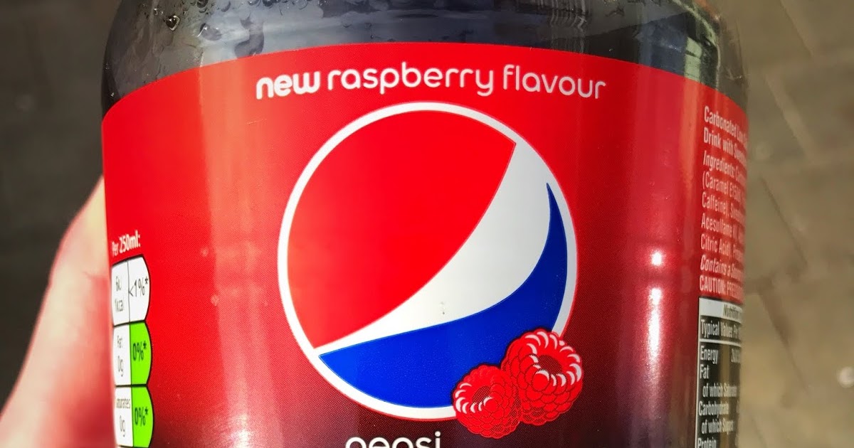 Pepsi Max Raspberry new for the UK!