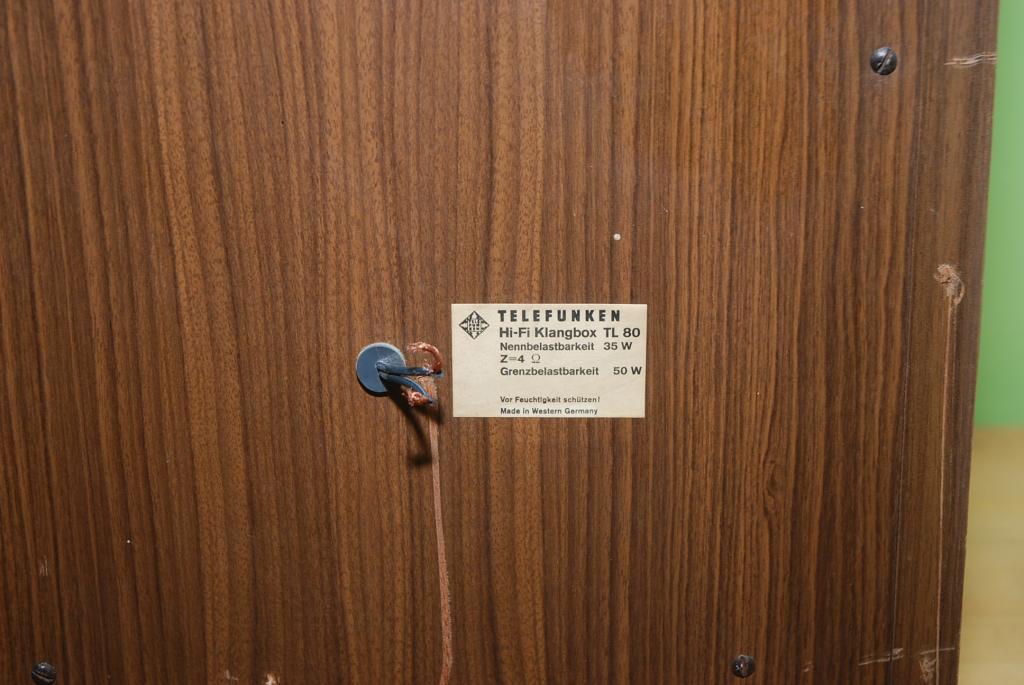 Infrequent Sound [sex.tex] technology: Telefunken TL-80, 1970-1974 ...