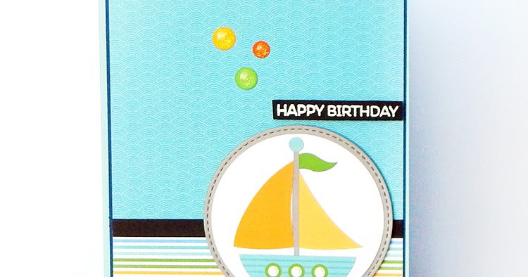 Creative Cardsea: CAS Nautical birthday